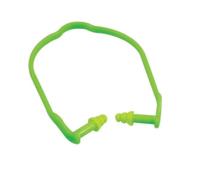 Banded ear plug lime green – Xeononline