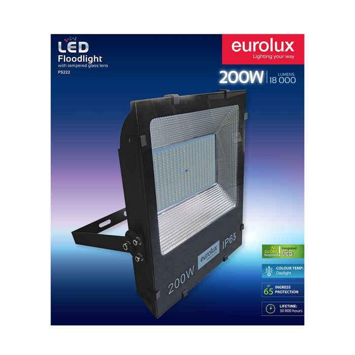EUROLUX FLOODLIGHT LED 18000 LUM 200W – Xeononline