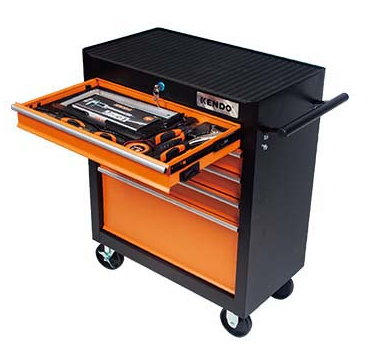 TOOL TROLLEY KENDO 5 DRAWER 113PC – Xeononline
